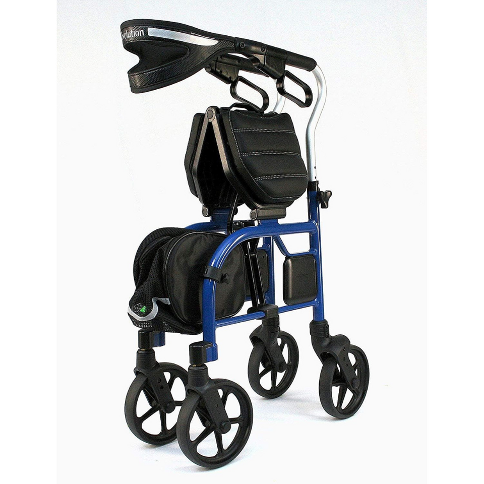Evolution Trillium Lightweight Walker that Folds - 8" Wheels