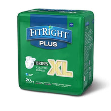 FitRight Plus Adult Diapers - Unisex Disposable Incontinence Briefs wi