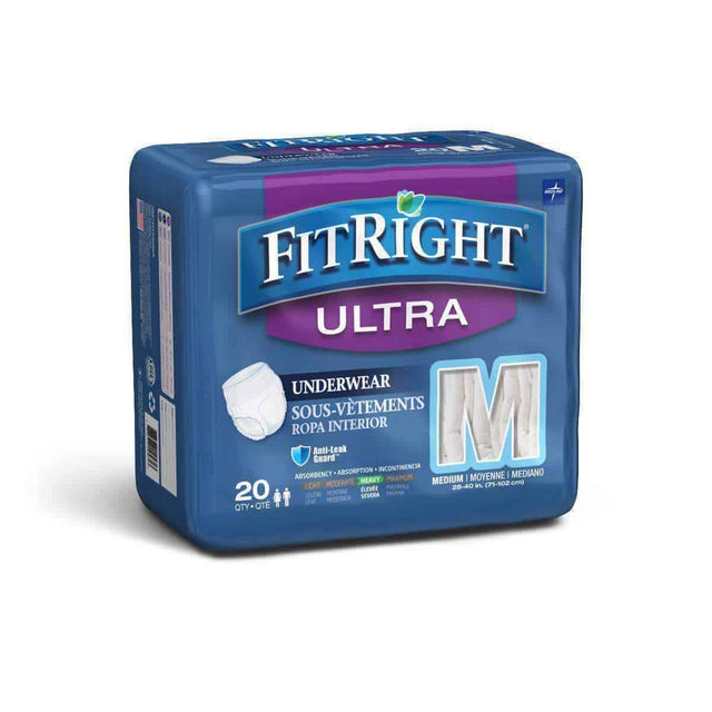 FitRight Protective Unisex Incontinence Underwear, In Stock