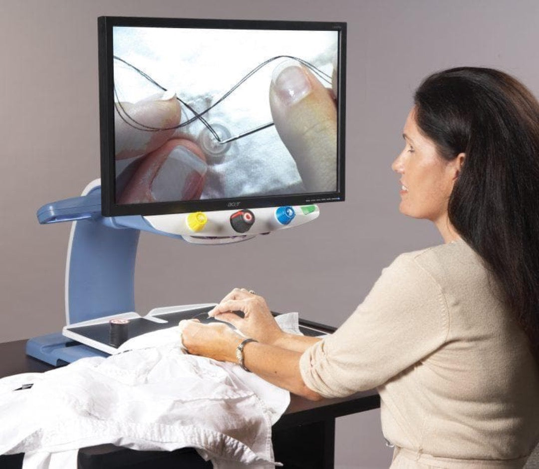 Freedom Scientific Topaz EZ Desktop Video Magnifier, In Stock – Senior.com