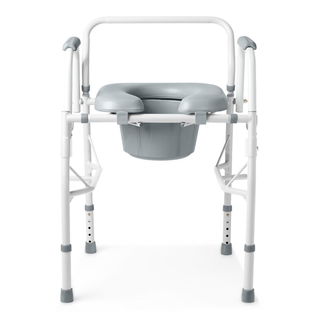 Medline Deluxe Drop-Arm Commode with Padded Seat – Senior.com