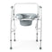 Medline Deluxe Drop-Arm Commode with Padded Seat