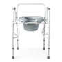 Medline Deluxe Drop-Arm Commode with Padded Seat