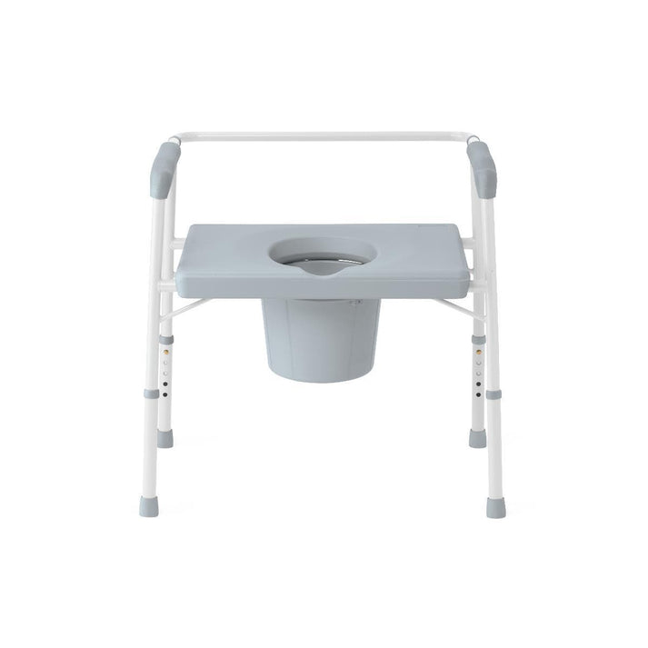 Medline Extra Wide Bariatric Commode - 650 lb Capacity – Senior.com
