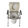 Medline Padded Drop Arm Bedside Commode