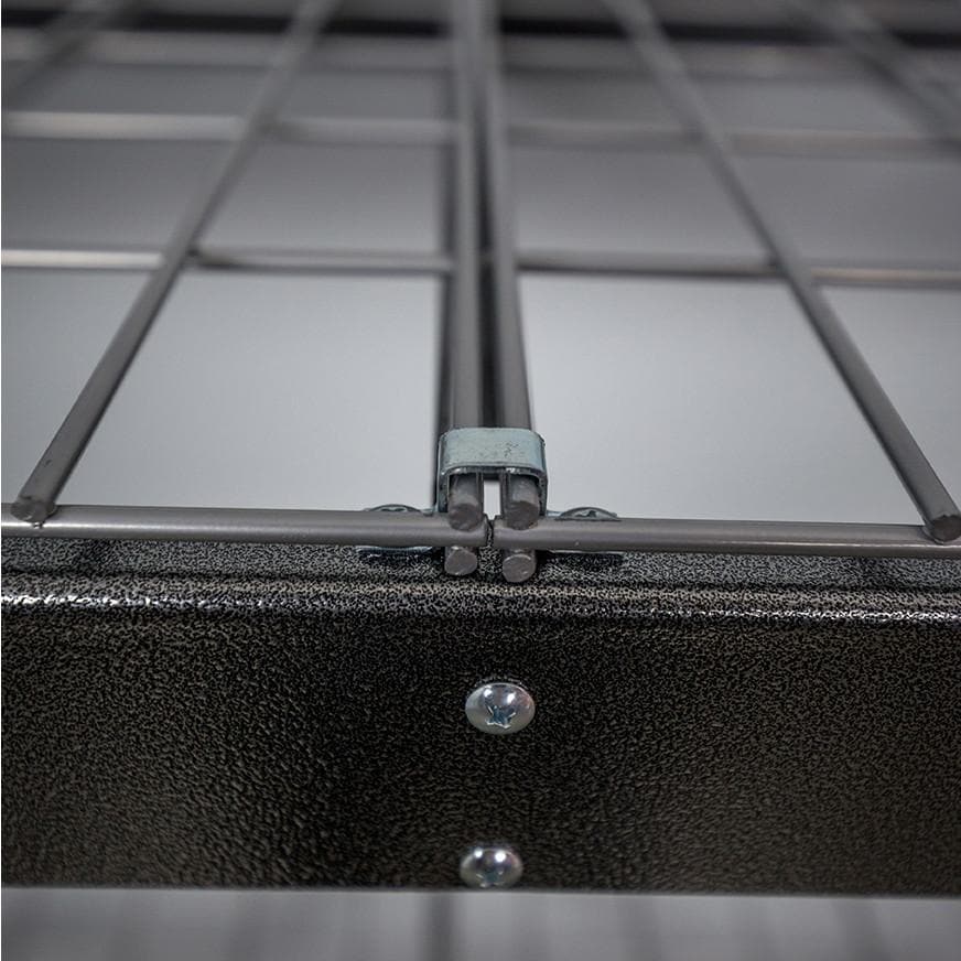 SafeRacks Garage Shelving Standing Storage Racks - 4 Shelves - 3 Sizes