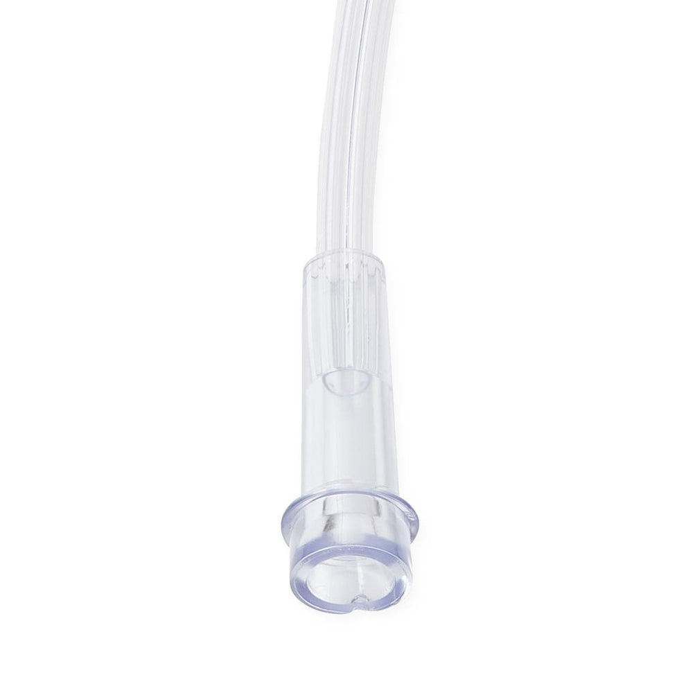 Medline Clear Oxygen Tubing with Standard Connector - Crush Resistant ...