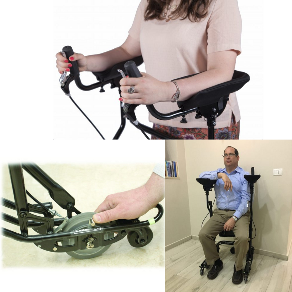 In-Step Mobility U-Step 2 Upright Walking Stabilizer-Forearm Platform