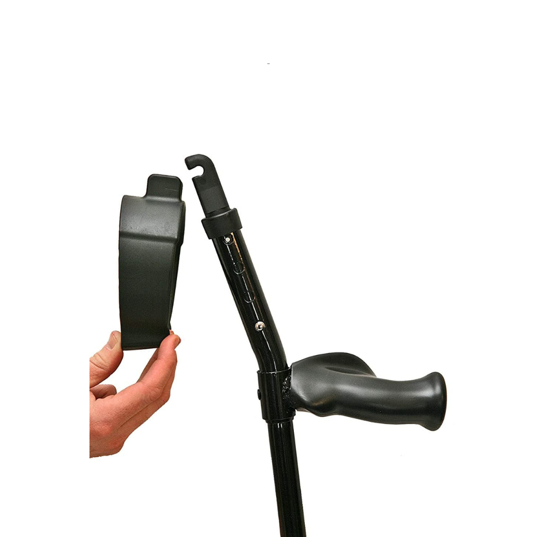 In-Motion Forearm Crutches with Spring Assist & Ergonomic Grips