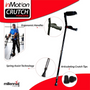 In-Motion Forearm Crutches with Spring Assist & Ergonomic Grips
