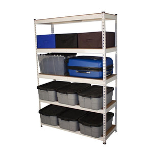 SafeRacks Modular Garage Shelving Racks - Free Standing - 3 Sizes