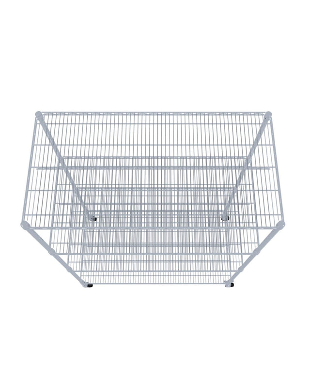 SafeRacks 5-Tier Wire Shelving Storage Racks on Wheels 18” x 48” x 72”