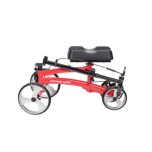 Drive Medical Nitro™ Glide Knee Walker - Folding & Lightweight Design
