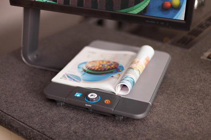 Optelec ClearView C Full HD Speech Desktop Magnifier, In Stock – Senior.com
