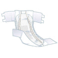 FitRight Plus Adult Diapers - Unisex Disposable Incontinence Briefs wi