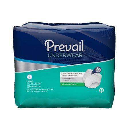 Prevail Maximum Absorbency Incontinence Underwear, In Stock