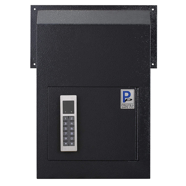 Protex Through The Door Drop Box Safe with Electronic Lock