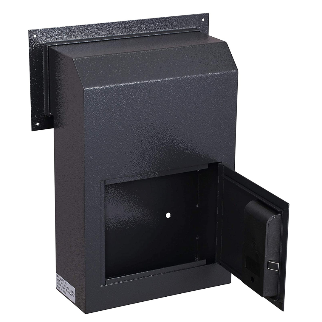 Protex Through The Door Drop Box Safe with Electronic Lock