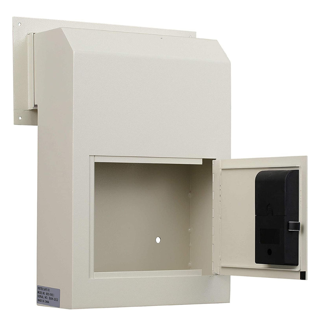 Protex Through The Door Drop Box Safe with Electronic Lock