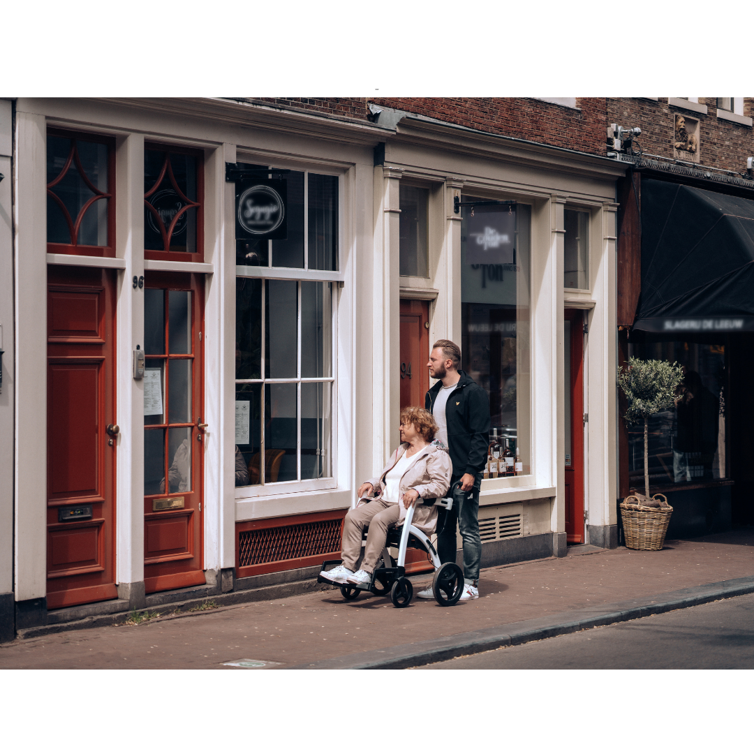 Rollz Motion Premium 2-in-1 Rollator & Transport Chairs