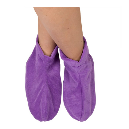 Bed Buddy Foot Warmers w/ Aromatherapy - Heated Fragranced Slippers