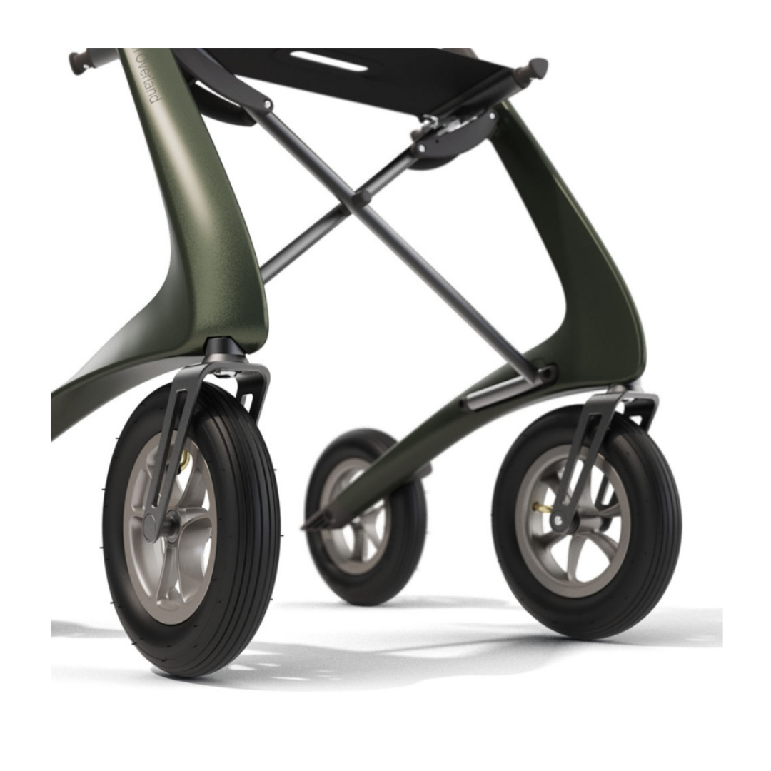 ByAcre Carbon Overland All-Terrain Ultralight Rollator Walker