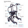 In-Step Mobility U-Step 2 Foldable Upright Walking Stabilizer 3 Sizes
