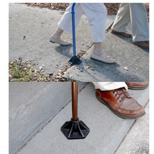StrongArm Walking Cane - Self Standing Base and Forearm Support