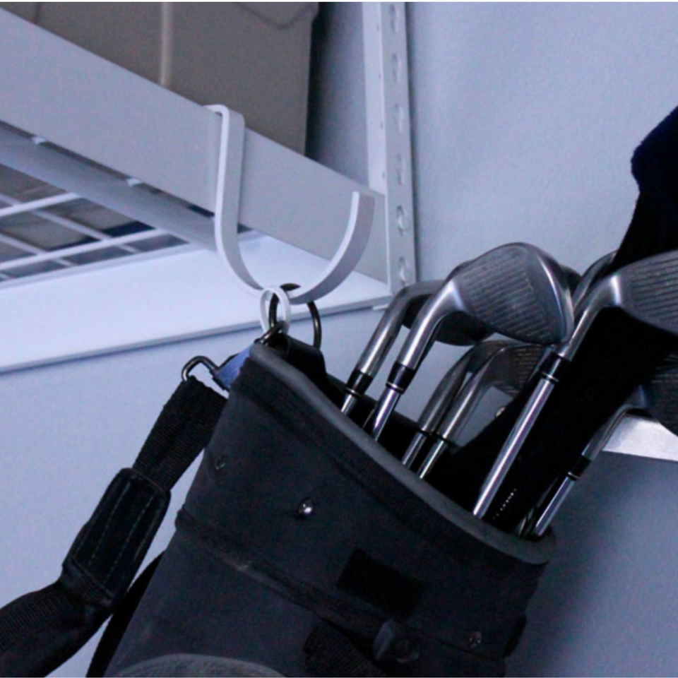 Saferacks MonsterRax Deluxe Storage Rack Hooks Accessory Pack - 18 Set