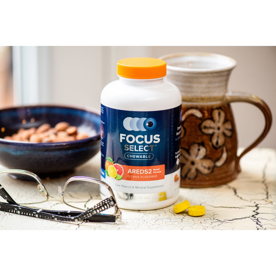 Focus Select Eye Vitamin & Mineral Supplement - Citrus Tablet Chewable