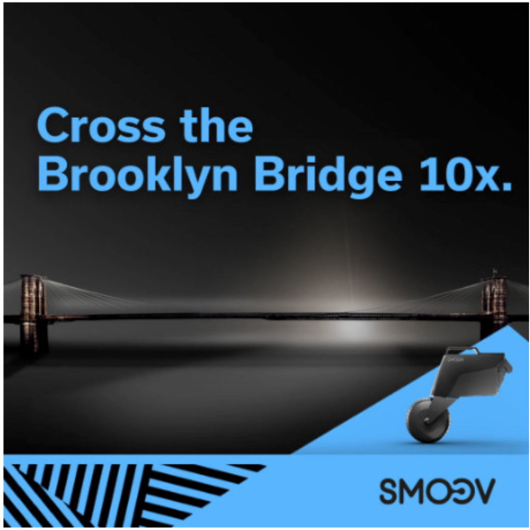 SMOOV One Rear Mounted Power Assist Attachment for Manual Wheelchairs