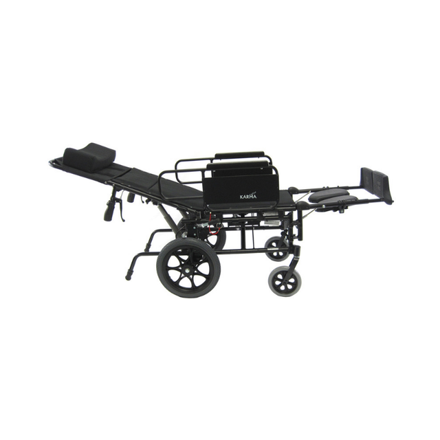 Karman Healthcare KM5000 Ultralight Reclining Transport Wheelchair