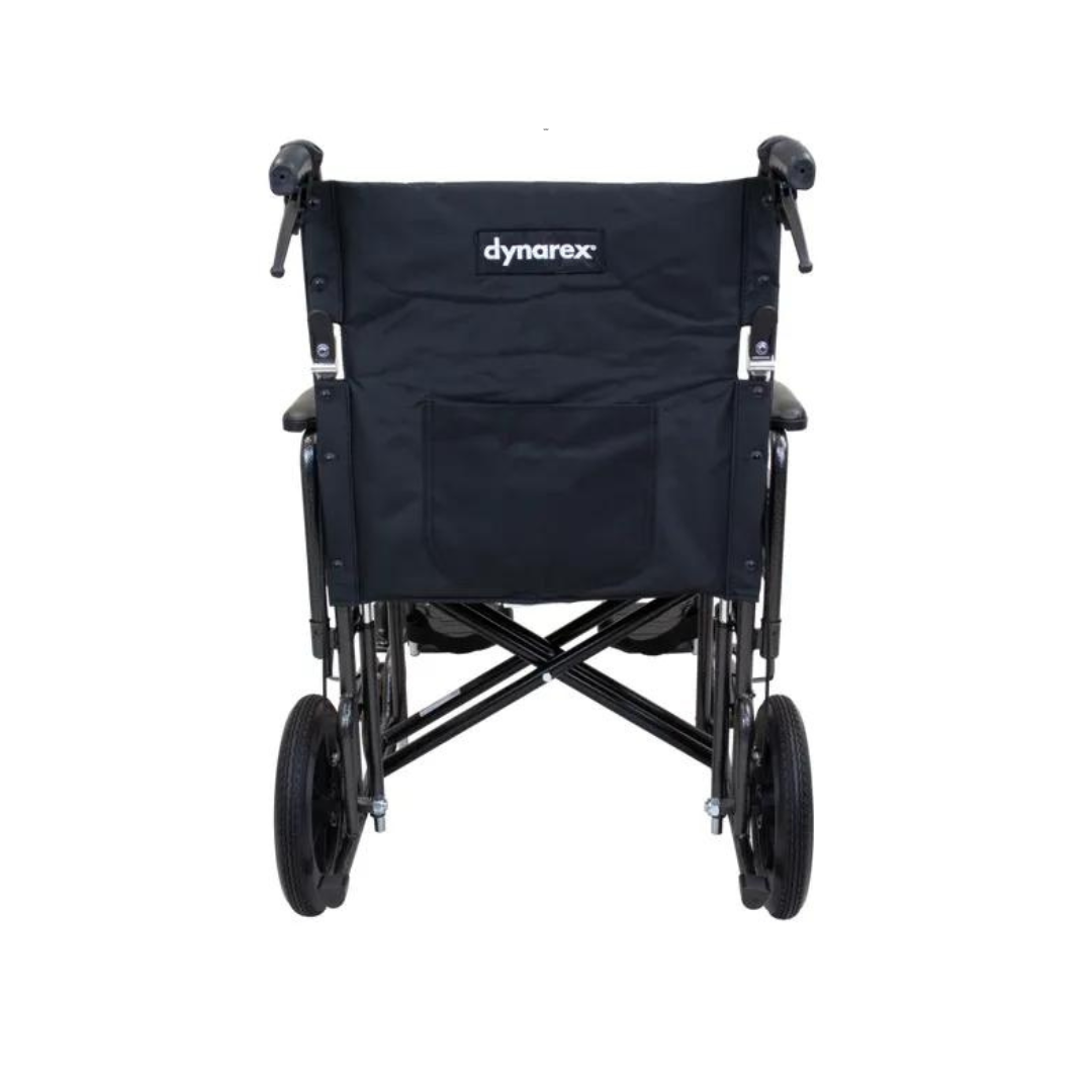 Dynarex DynaRide Folding Bariatric Transport Plus Wheelchair