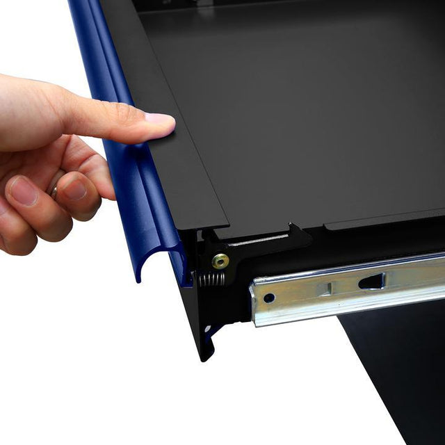 Montezuma 72 X 30 Inch Tool Box & Rolling Tool Cabinet W/ Power Outlets