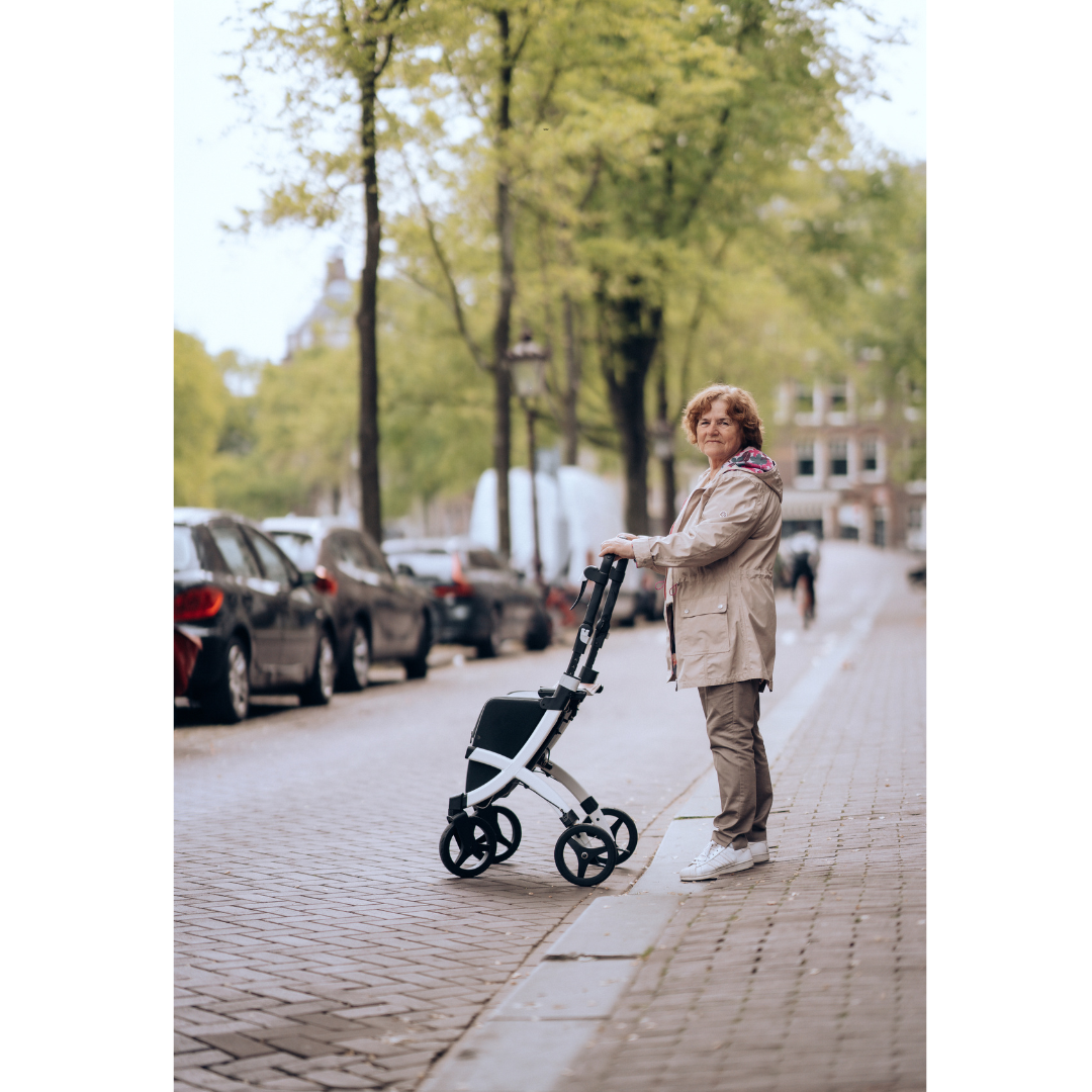 Rollz Flex2 Premium Lightweight Mobility Rollator Shopper Walkers
