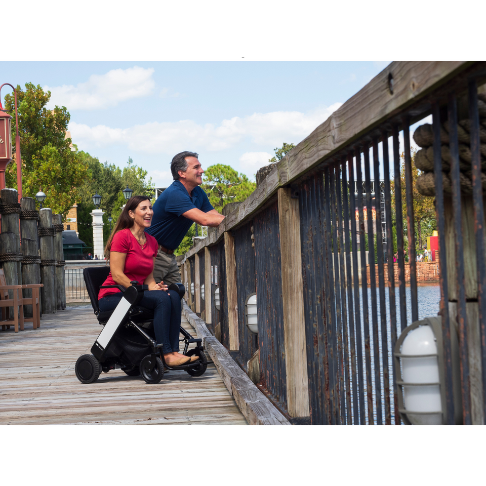 WHILL Model F and Fi Foldable Travel Power Chairs